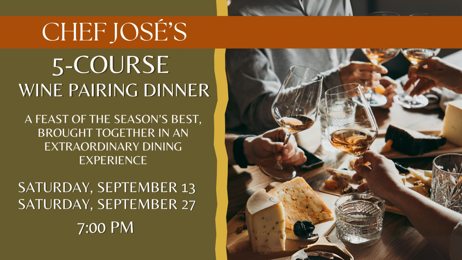 Harvest Celebration 5-Course Wine Pairing Dinner - Old York Cellars ...