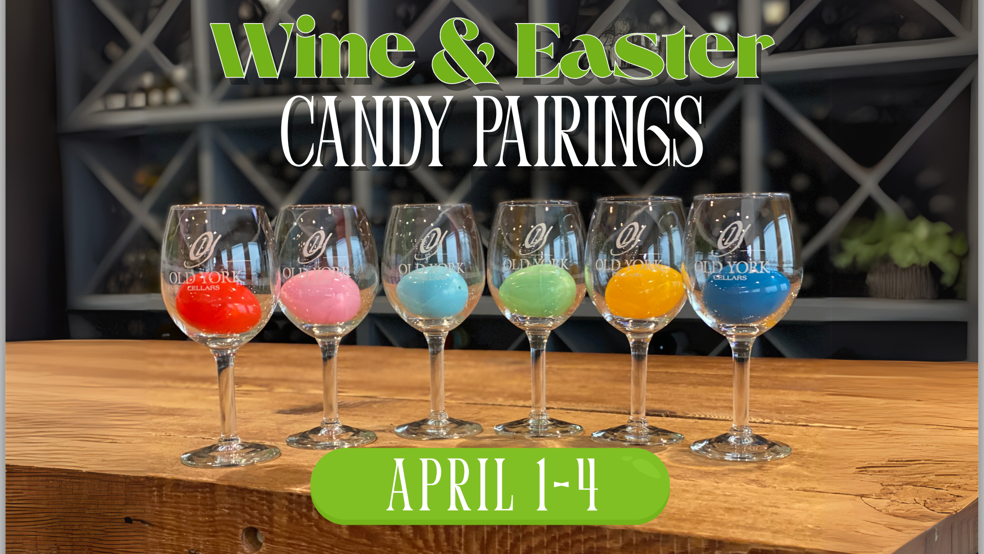 Wine & Easter Candy Pairings
